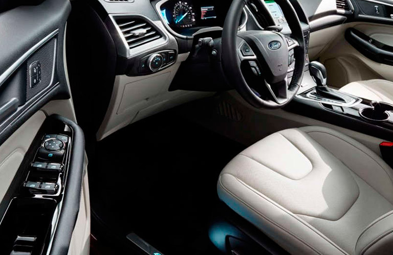 How much legroom is there in the Ford Edge?